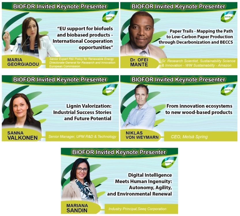 BIOFOR Headline Keynotes at PaperWeek 2025 - PAPTAC